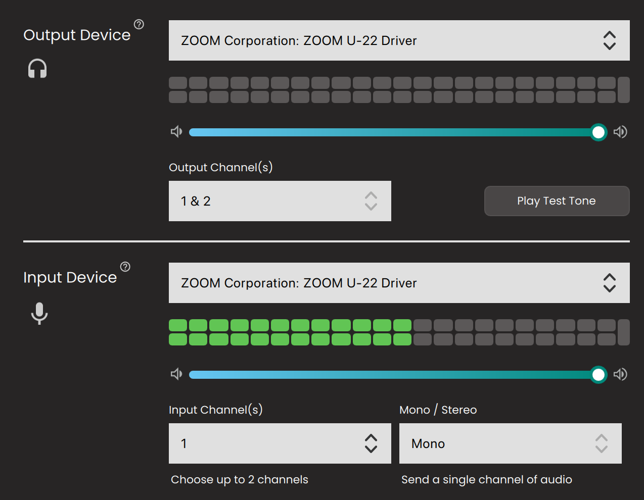 Audio Setup in JackTrip